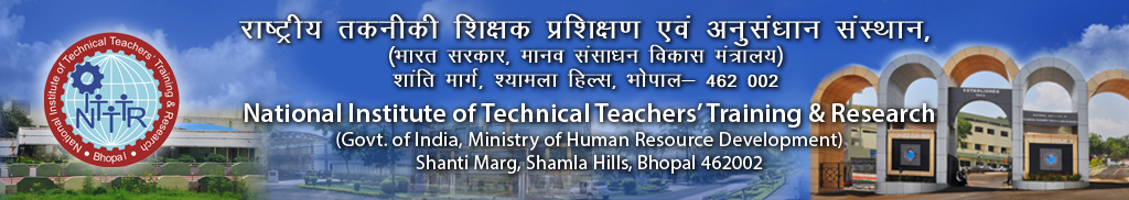 NITTTR, Bhopal : Internship Programme Search